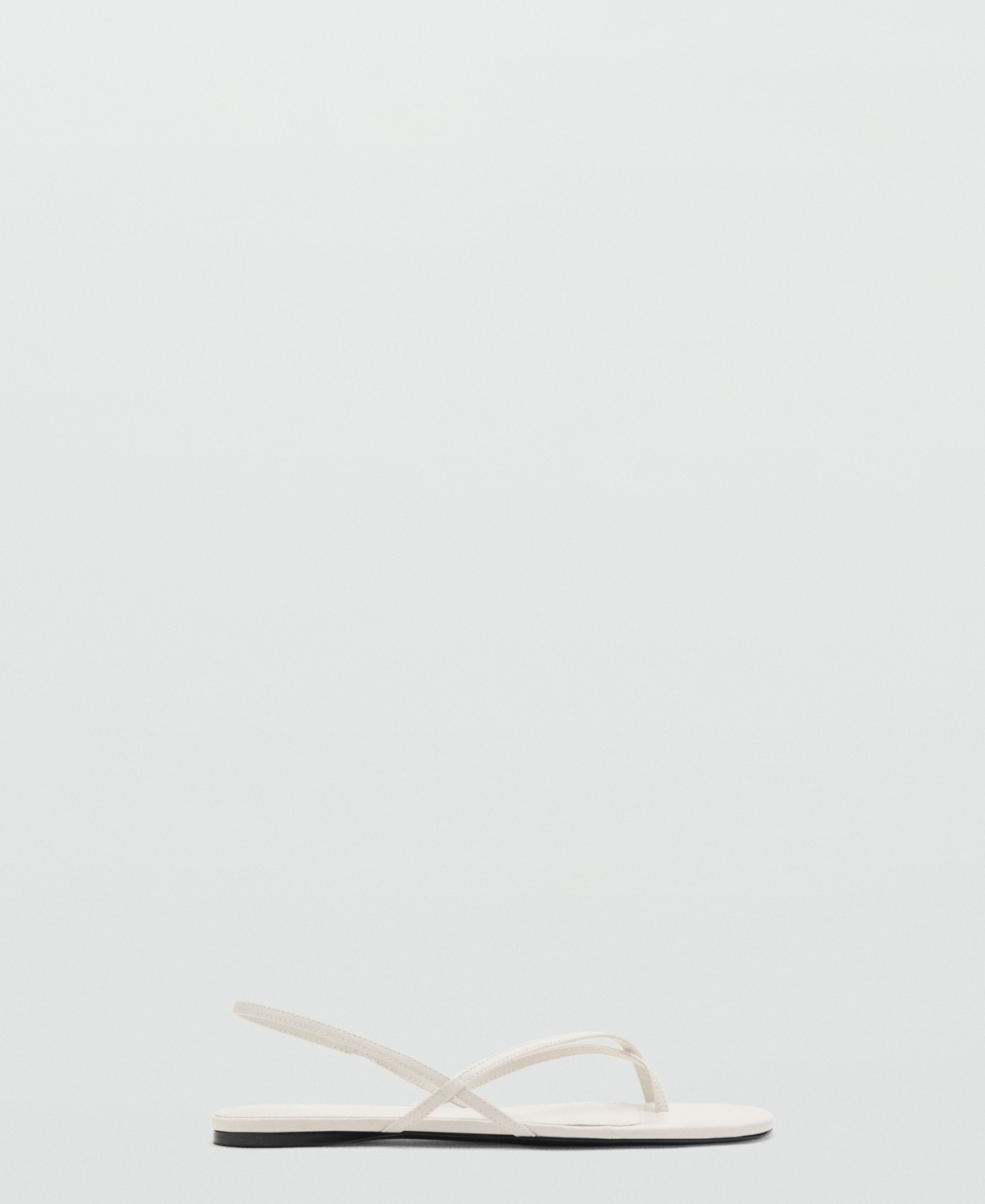 Click here for Mango Womens Criss-Cross Straps Sandals - Ecru prices