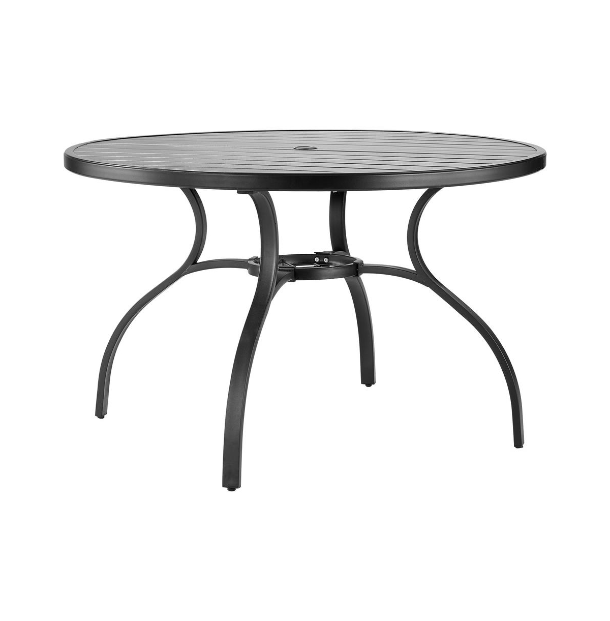 Click here for Sugift Outdoor Patio Dining Round Table Metal Stee... prices