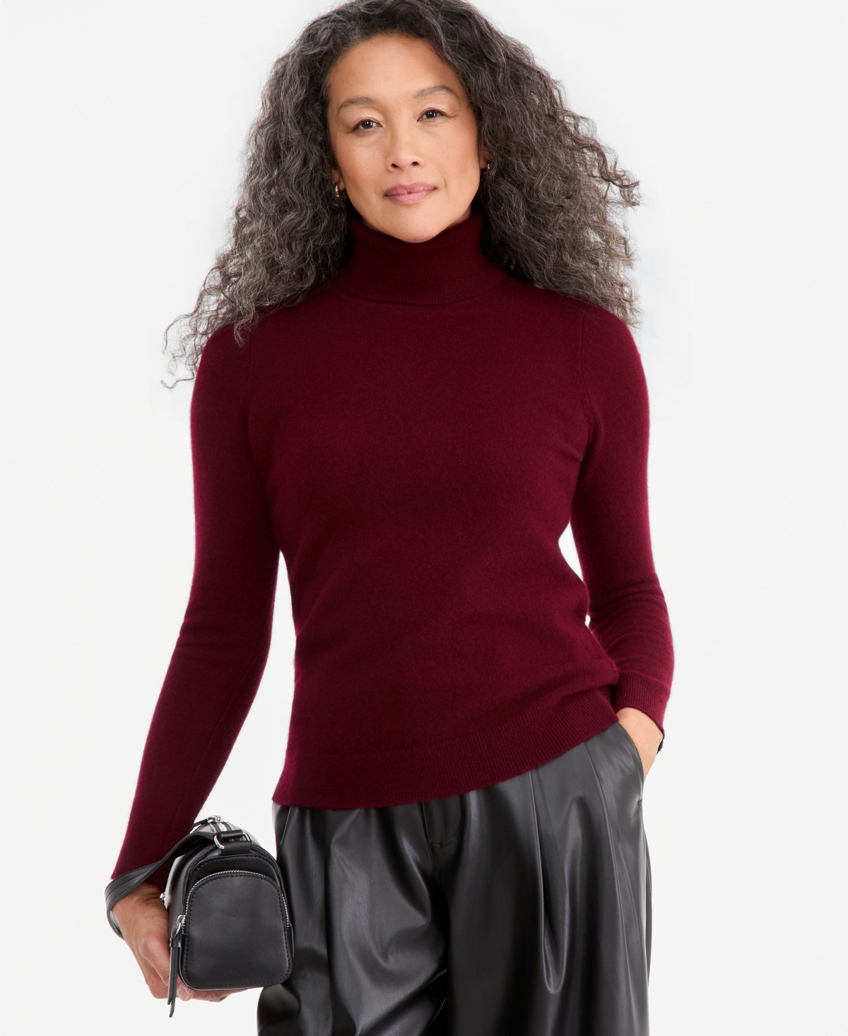 Click here for Charter Club Womens 100 Cashmere Turtleneck Sweate... prices