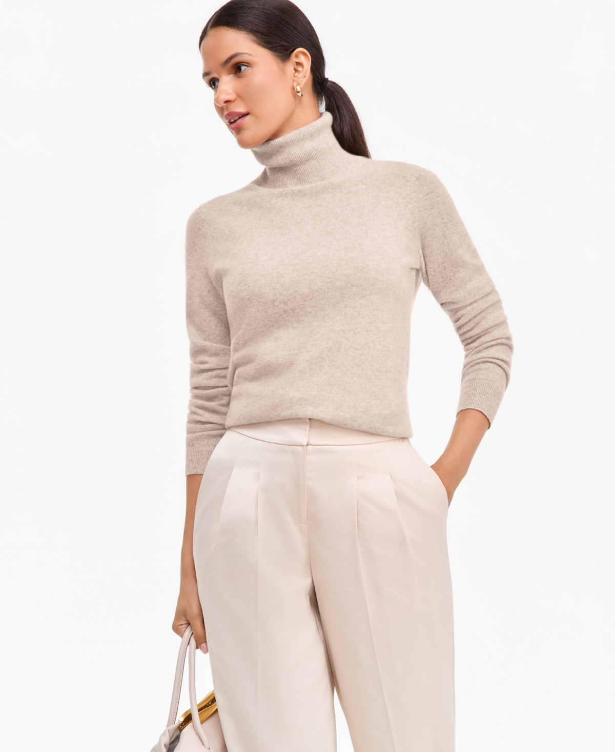 Click here for Charter Club Womens 100 Cashmere Turtleneck Sweate... prices