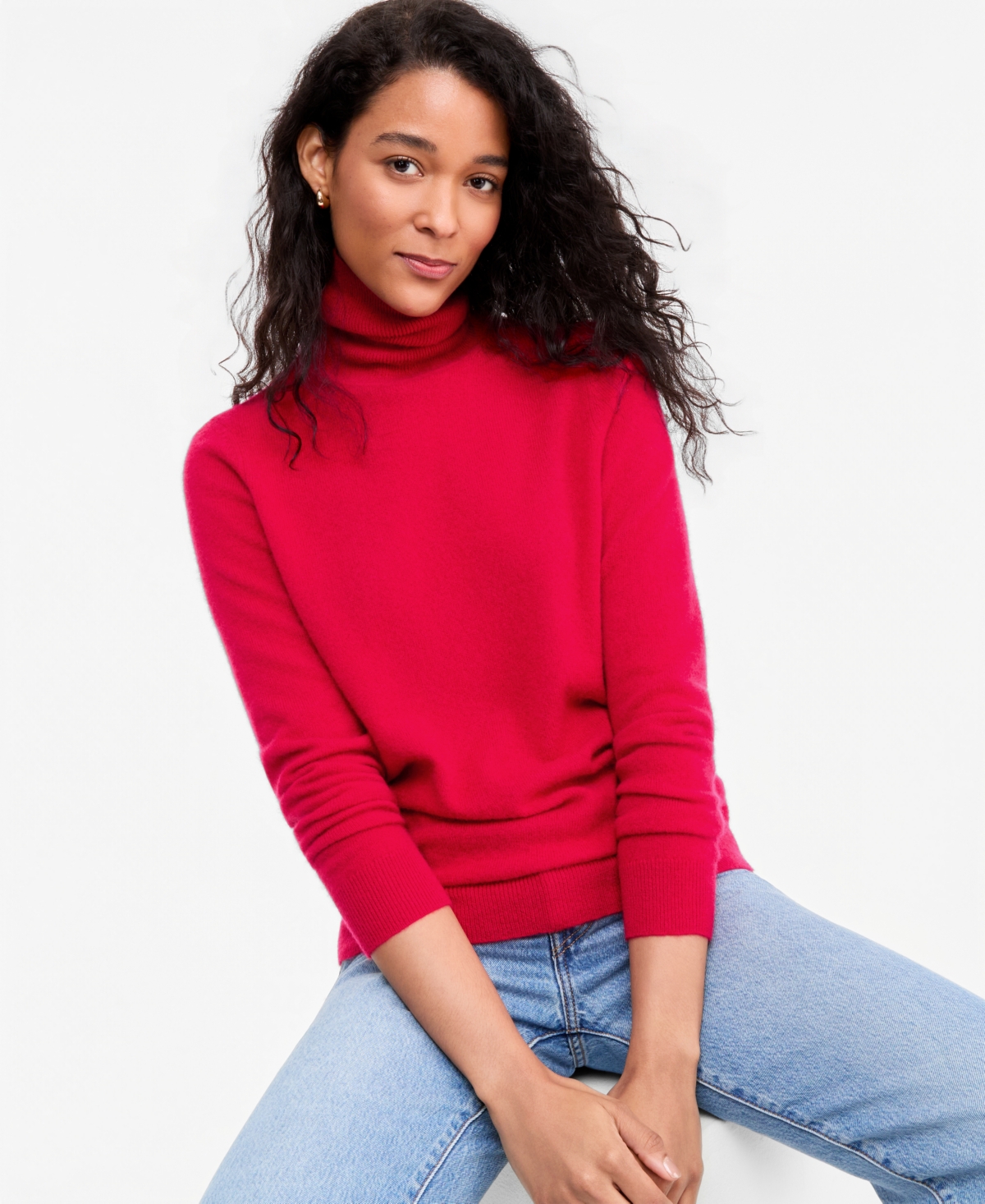Click here for Charter Club Womens 100 Cashmere Turtleneck Sweate... prices
