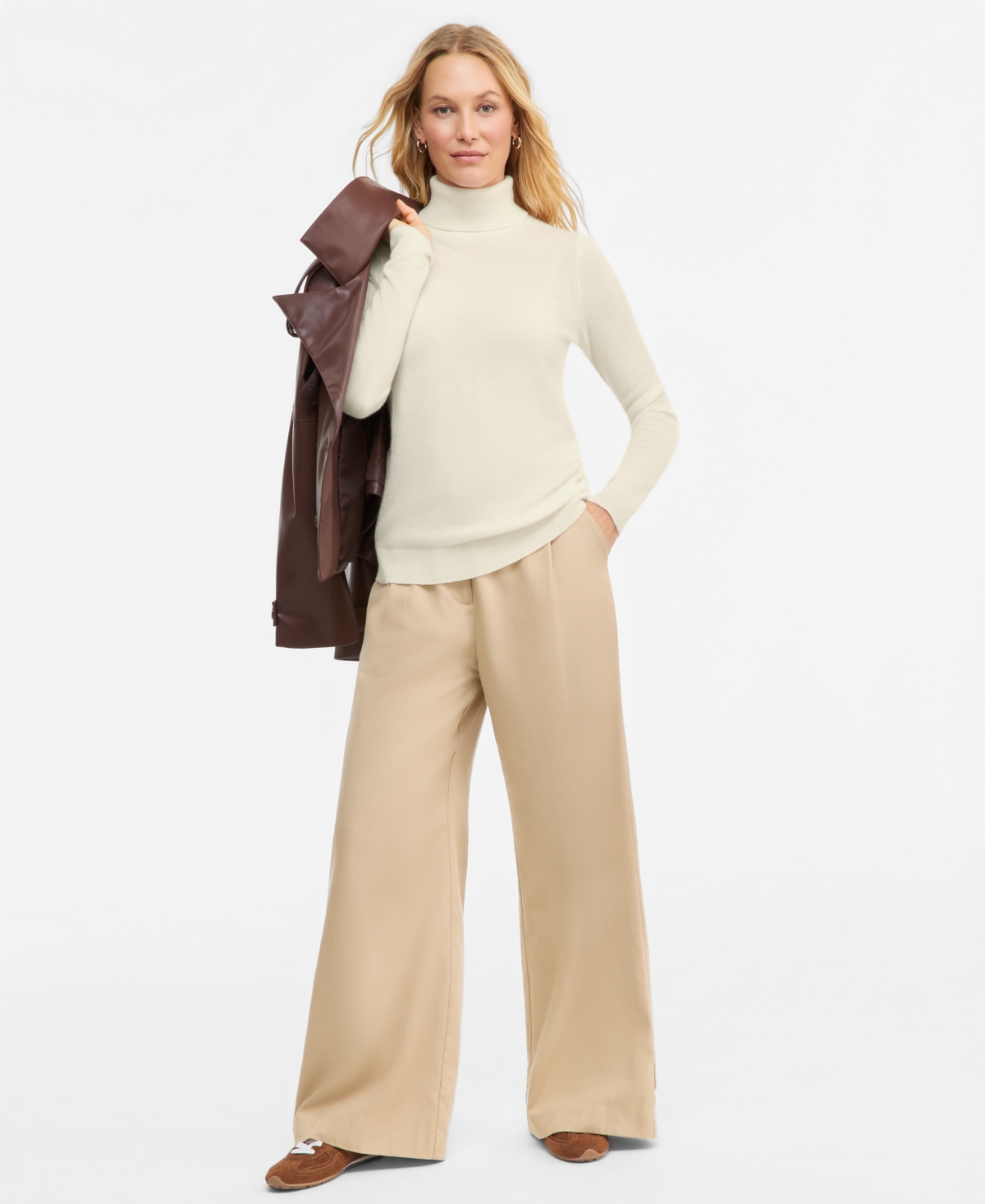 Click here for Charter Club Womens 100 Cashmere Turtleneck Sweate... prices