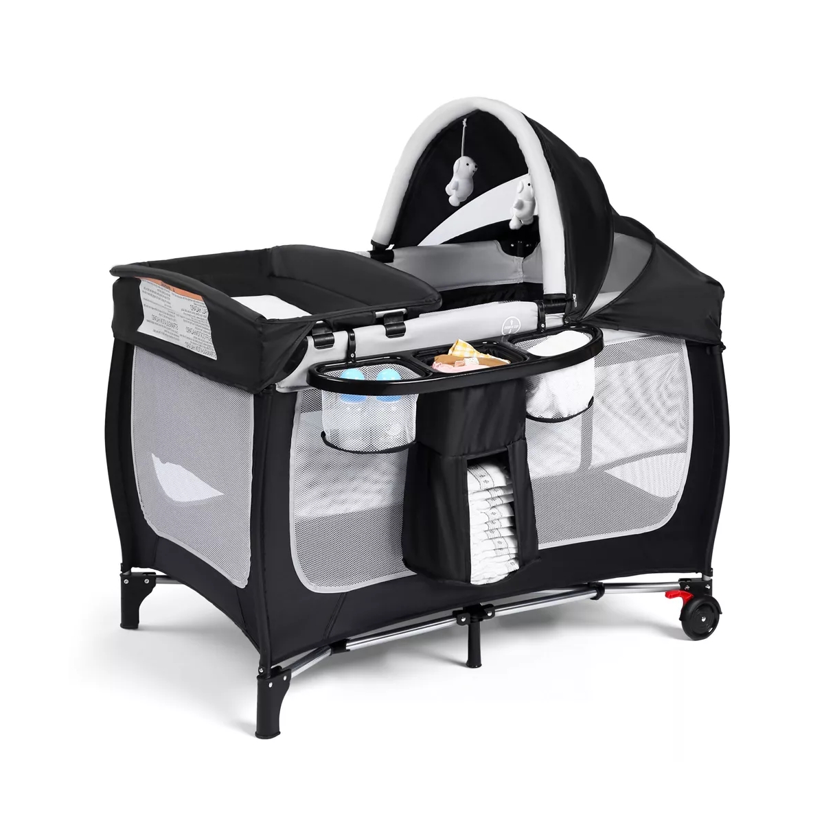 Click here for Kinder King 4-in-1 Portable Baby Playard with Bass... prices