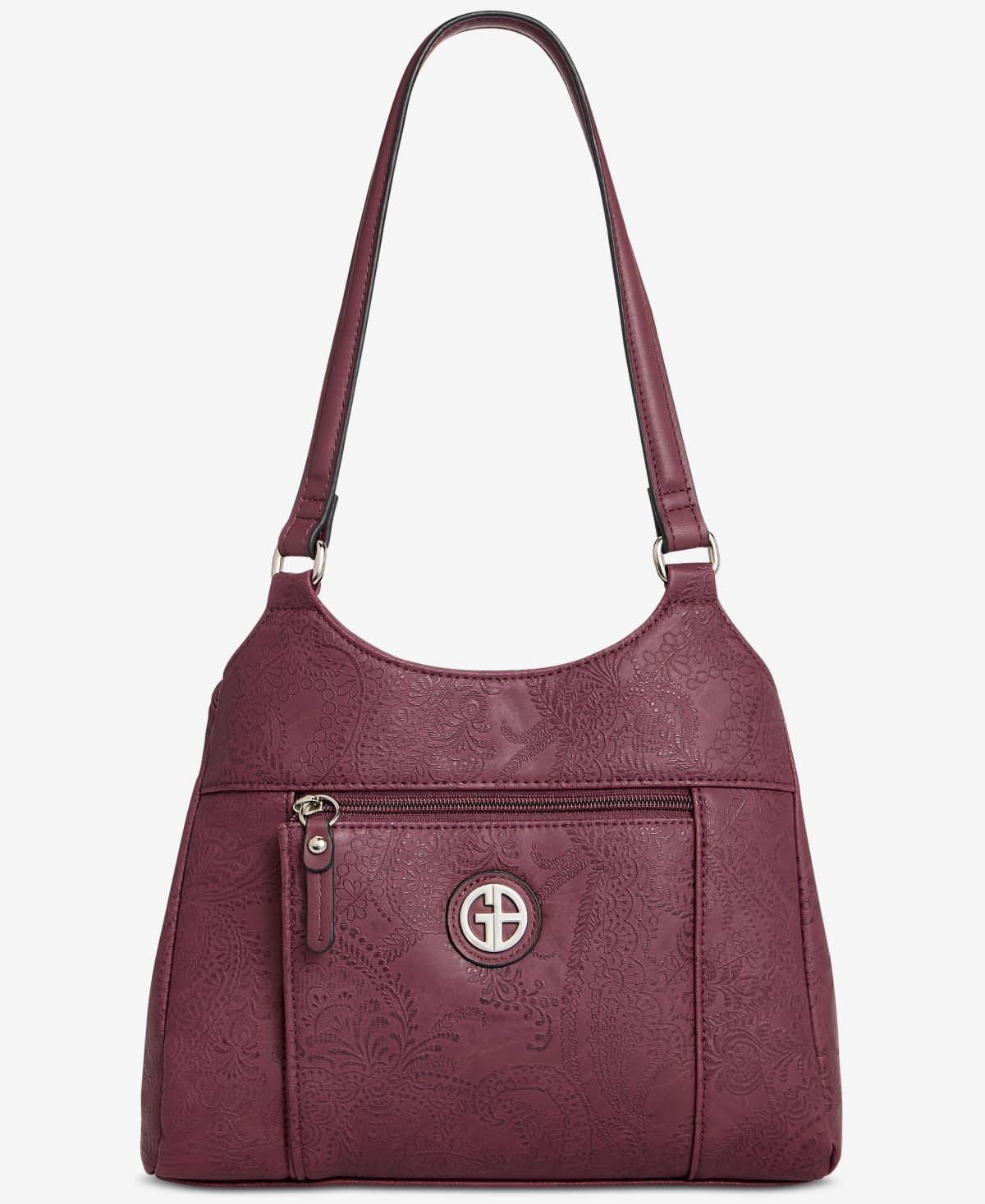 Click here for Giani Bernini Paisley Promo 4-Poster Handbag - Bor... prices
