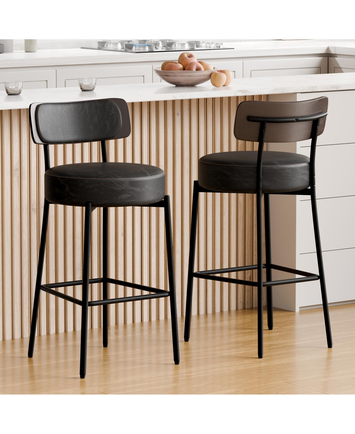 Click here for Dyhome 24 inches Bar Stools Set of 2  Counter Heig... prices