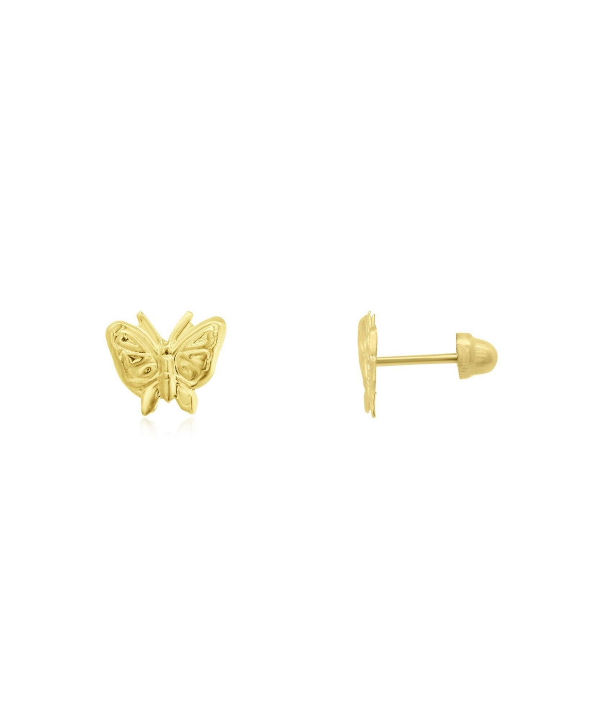 Click here for The Lovery Gold Butterfly Screw Back Stud Earrings... prices