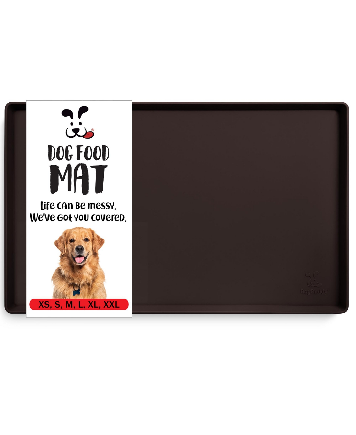 Click here for DogBuddy Dog Food Mat/ Pet Placemat - Coffee prices