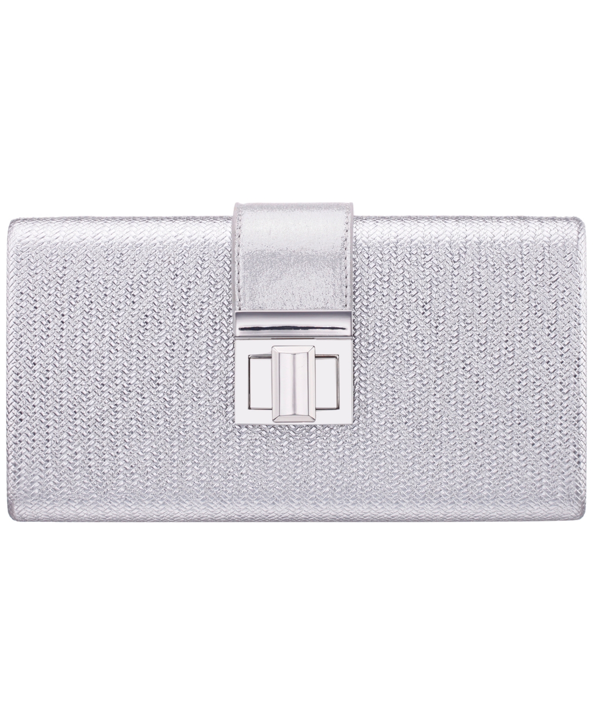 Click here for Nina Embossed Woven Turnlock Minaudiere Small Hand... prices