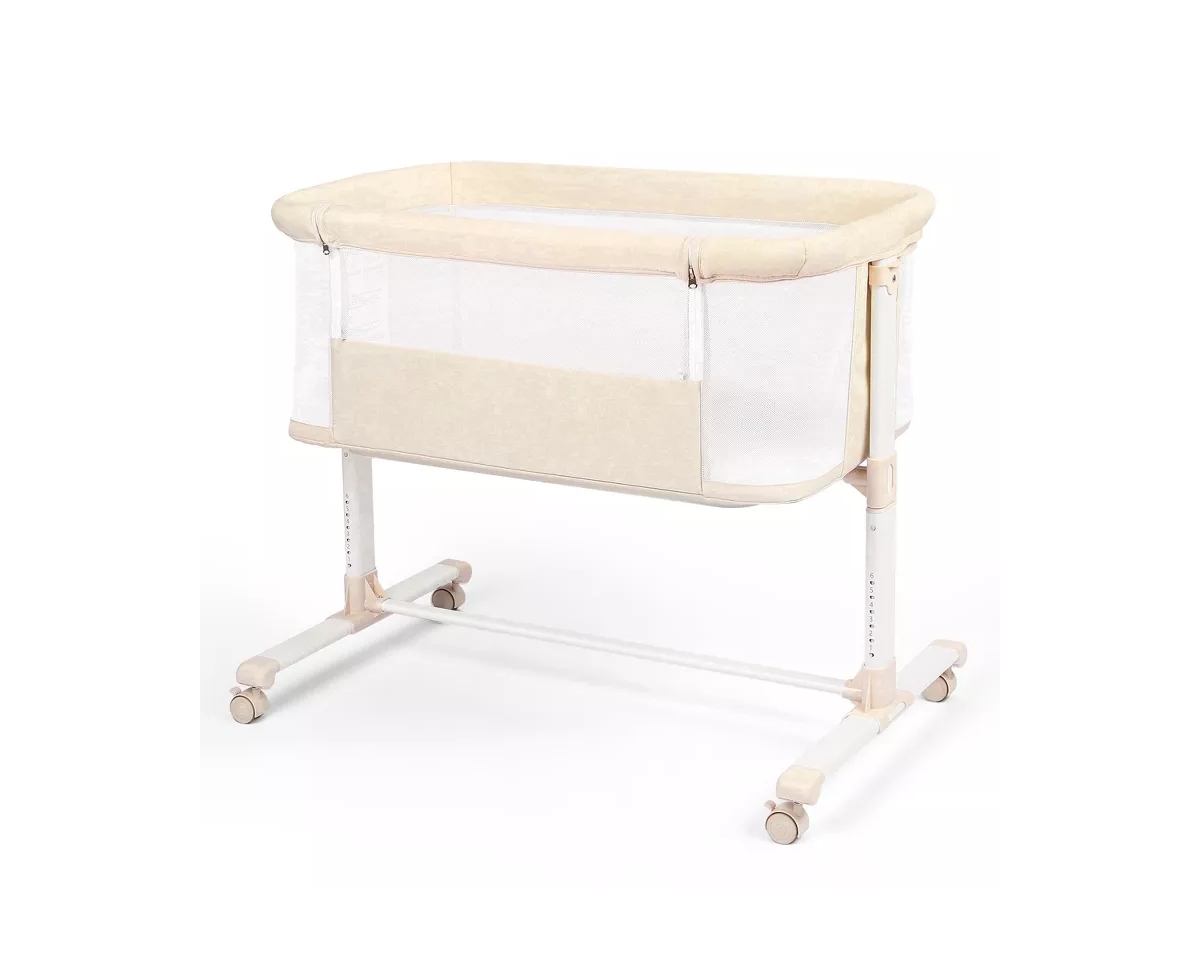 Click here for Kinder King Baby Bassinet Bedside Sleeper with Whe... prices