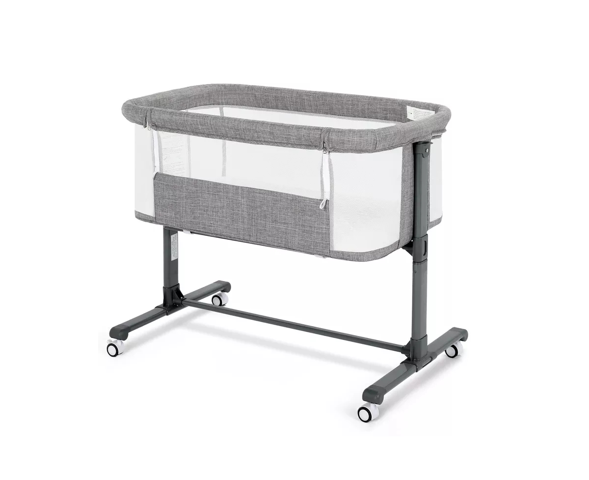 Click here for Kinder King Baby Bassinet Bedside Sleeper with Whe... prices