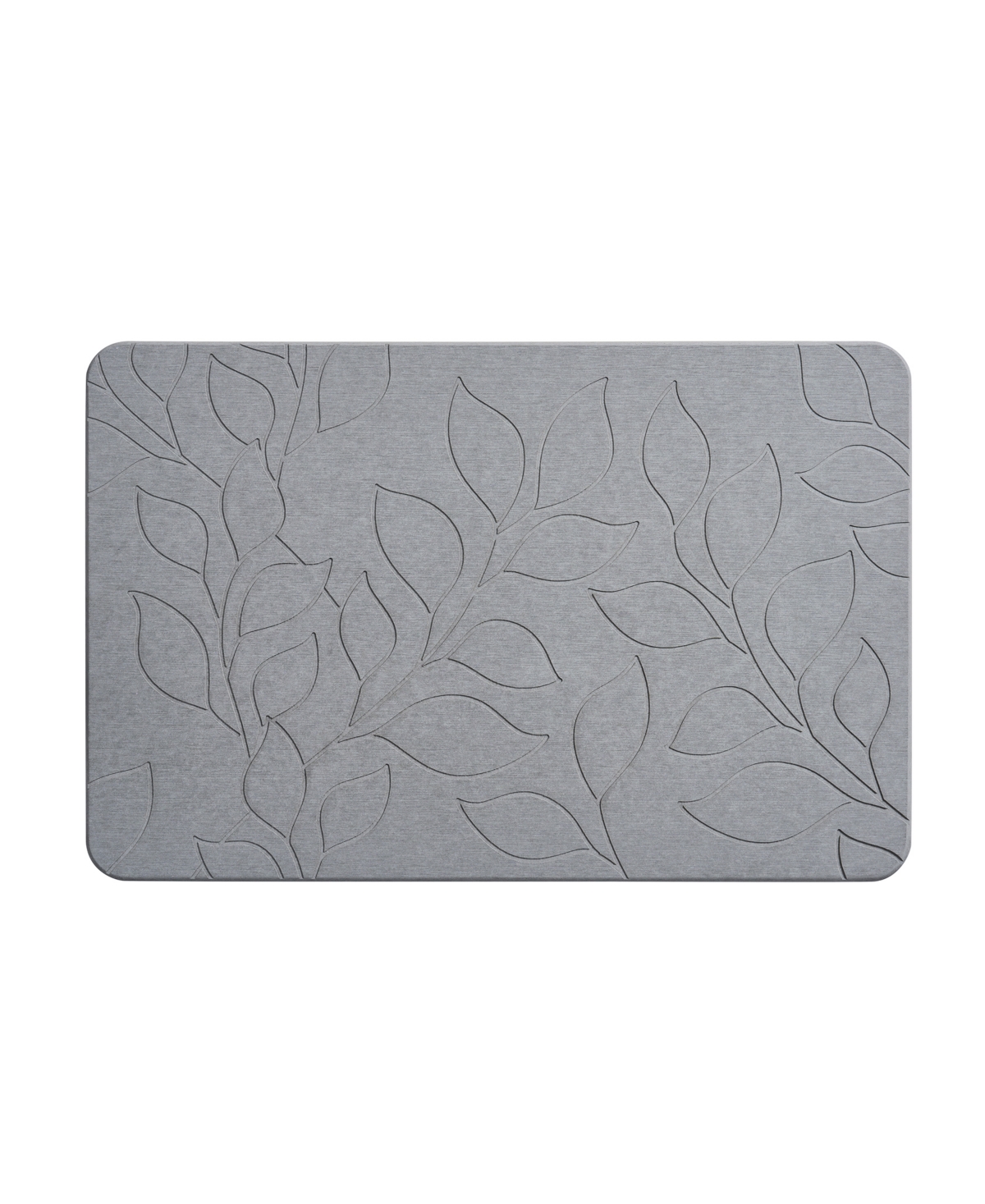Click here for Vcny Home Carved Leaves Diatomite Stone Bath Mat... prices