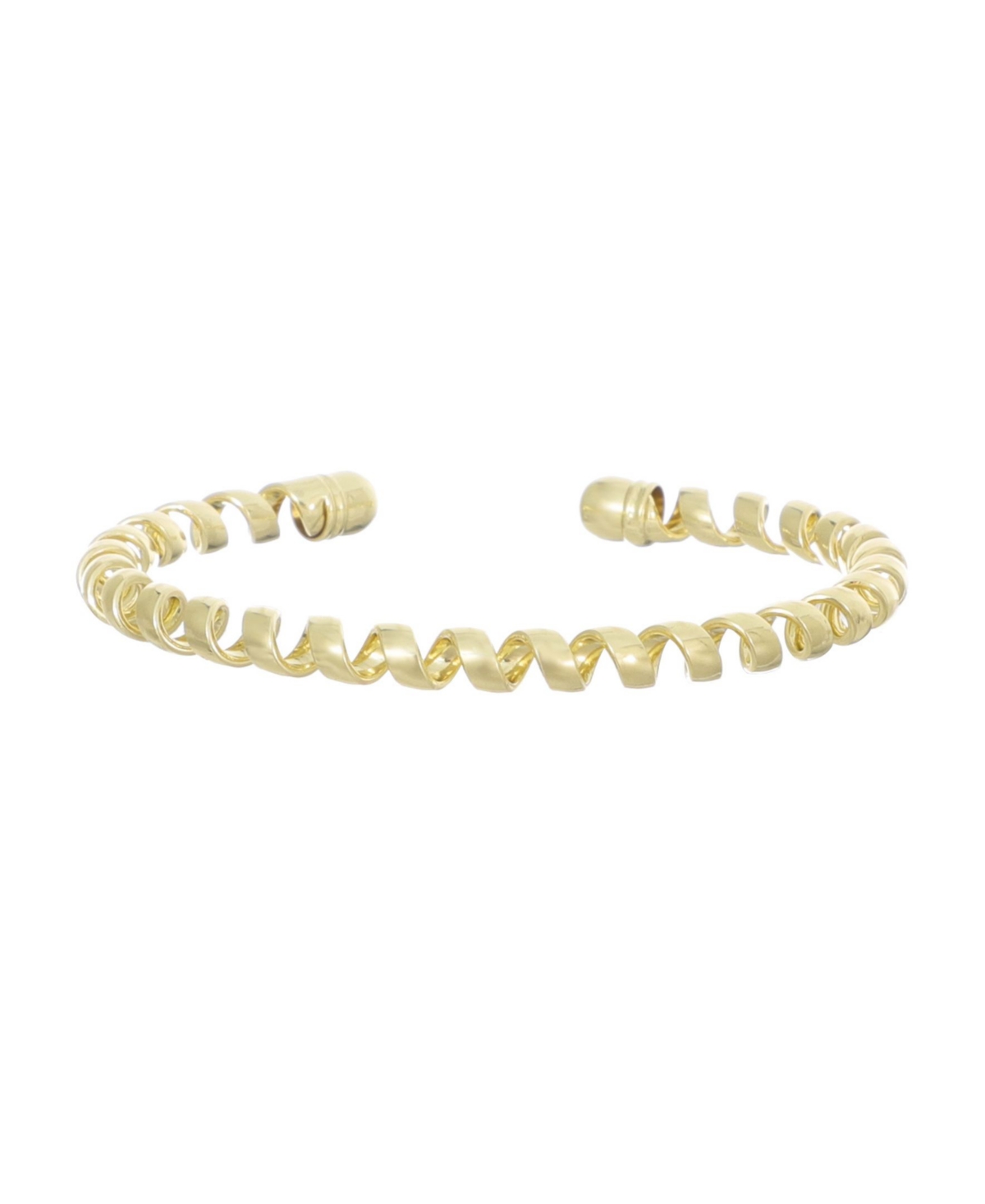 Click here for Adornia Gold-Plated Coil Cuff Bracelet - Gold prices
