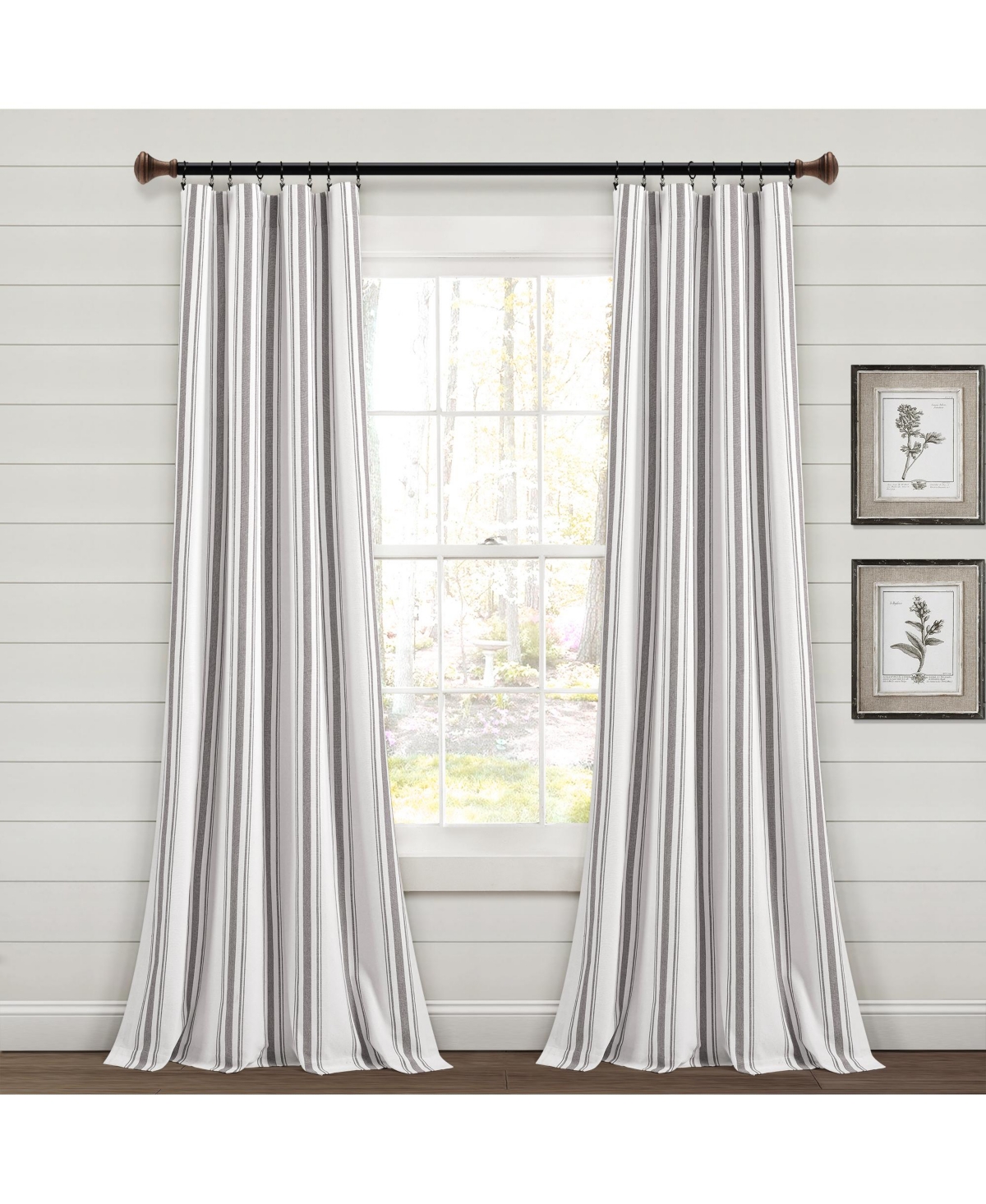 Click here for Lush Decor Farmhouse Stripe Yarn Dyed Cotton Blend... prices