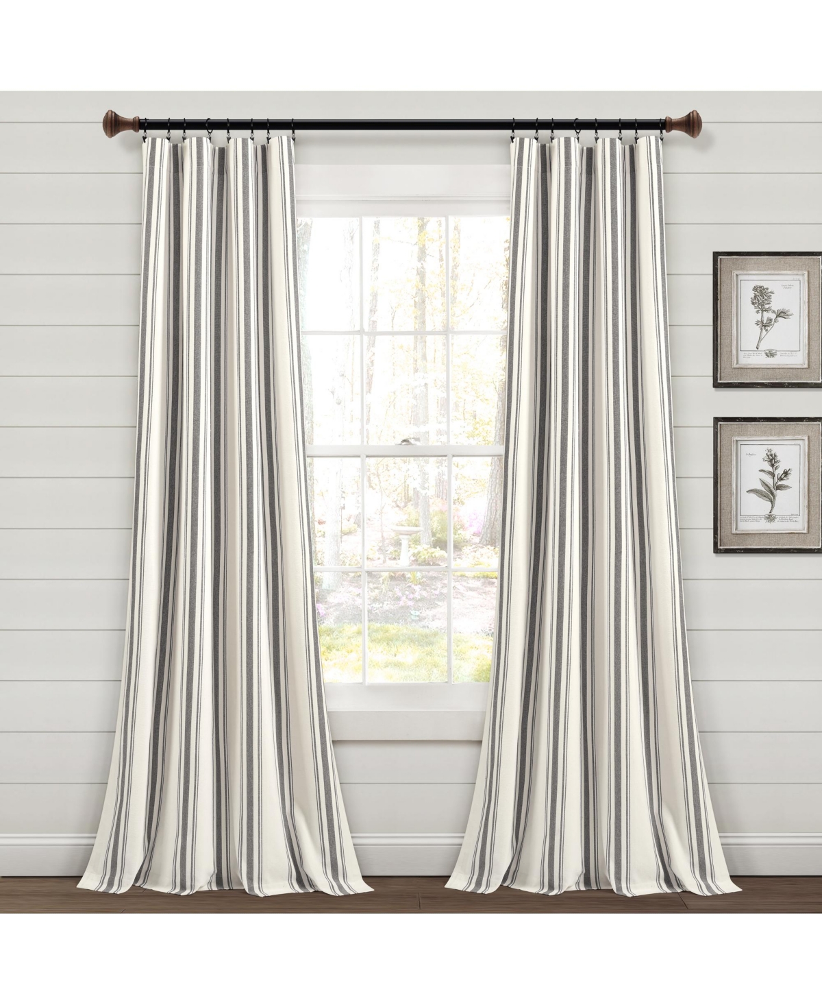 Click here for Lush Decor Farmhouse Stripe Yarn Dyed Cotton Blend... prices