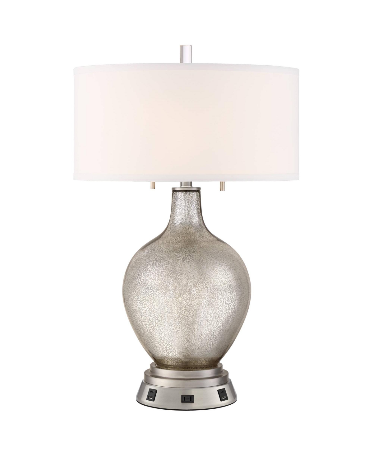 Click here for Possini Euro Design Louie Modern Table Lamp 28 1/2... prices