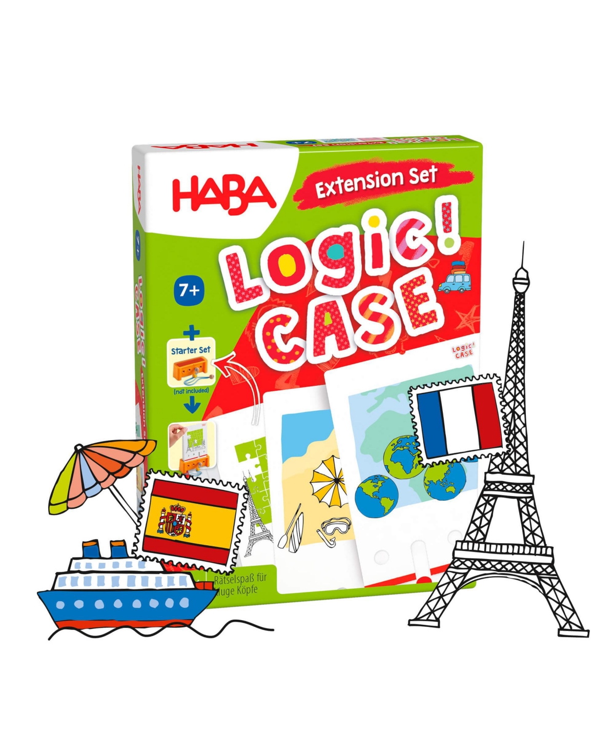 Click here for Haba Logic Case Extension Set: Vacation & Travel A... prices