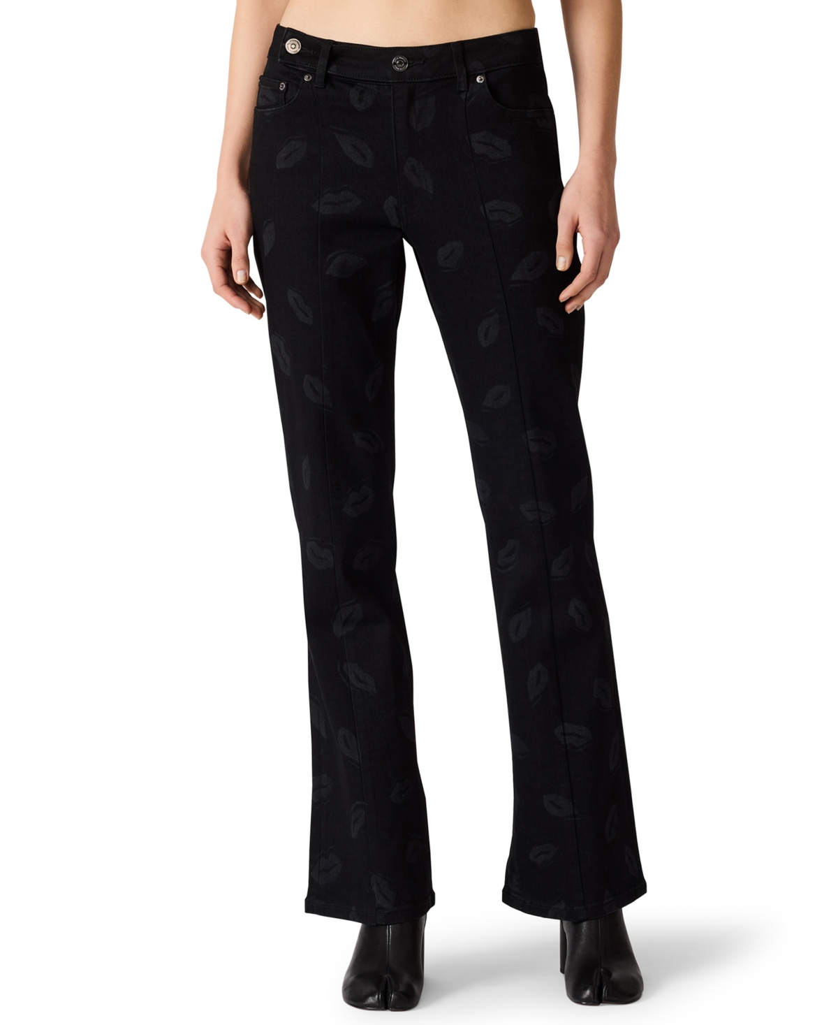 Click here for Steve Madden Womens Brandi Straight-Leg Jeans - Wa... prices