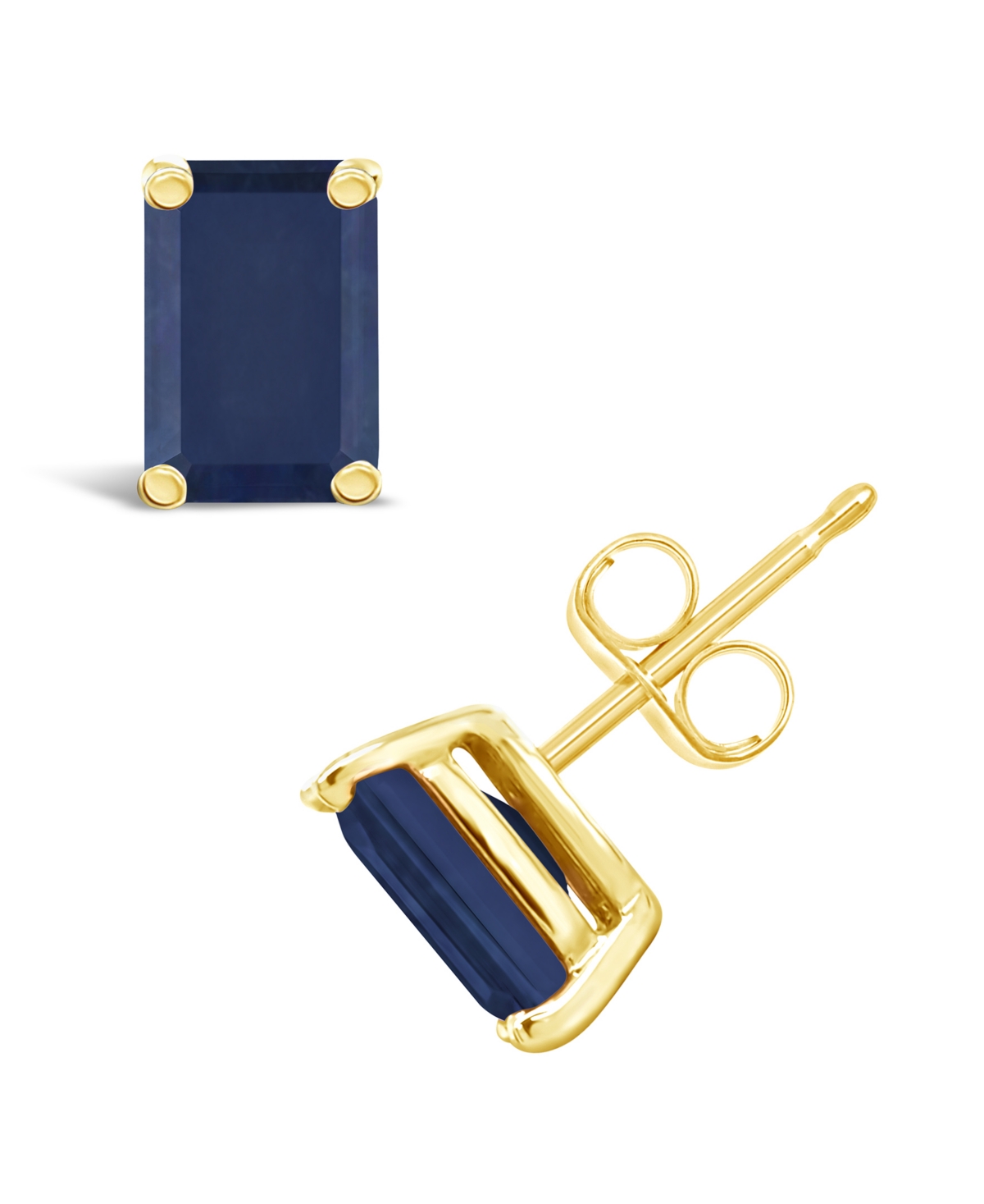 Click here for Sapphire (1-3/8 ct. t.w.) Stud Earrings in 14k Yel... prices