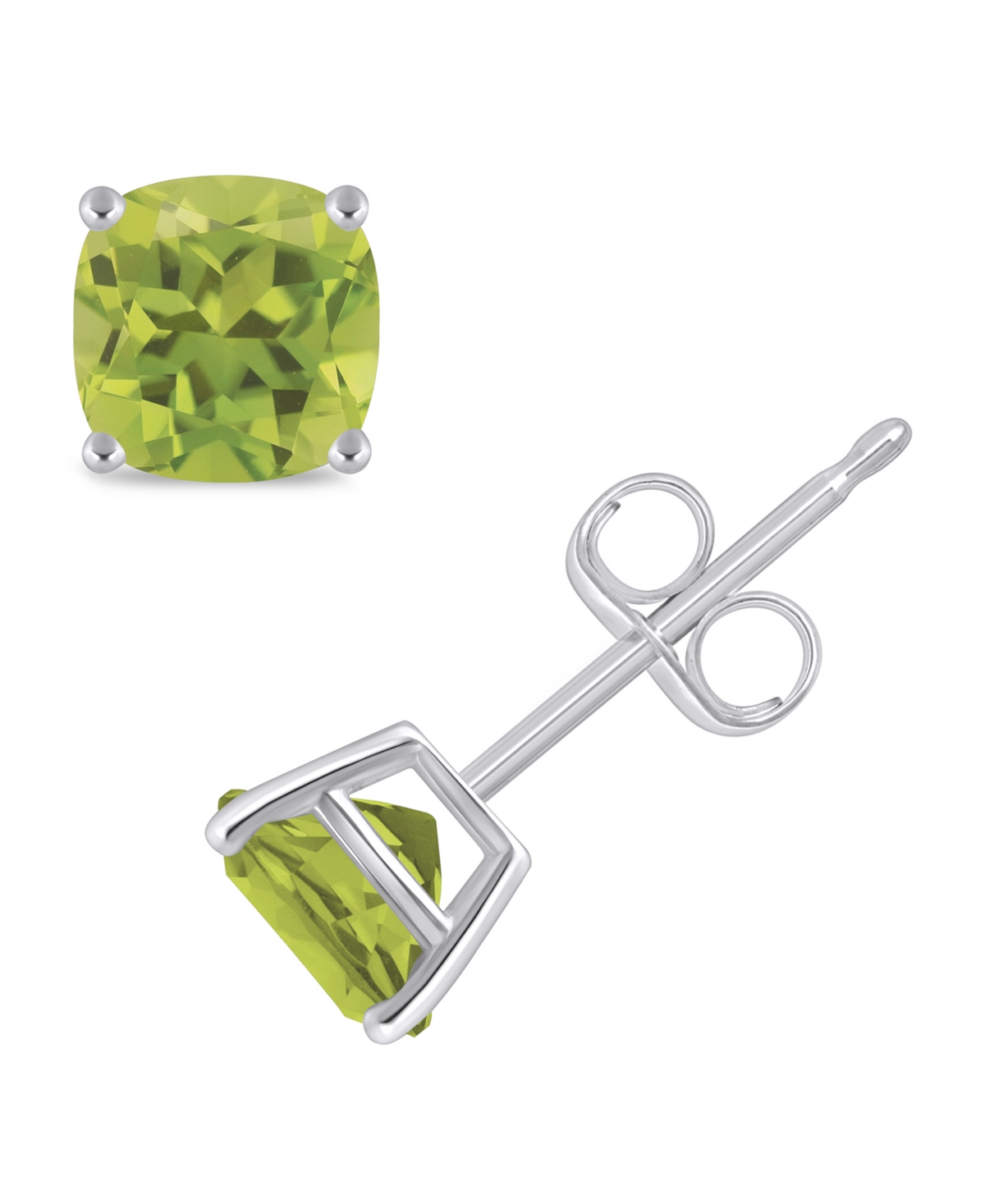 Click here for Gemstone Stud Earrings in Sterling Silver - Perido... prices