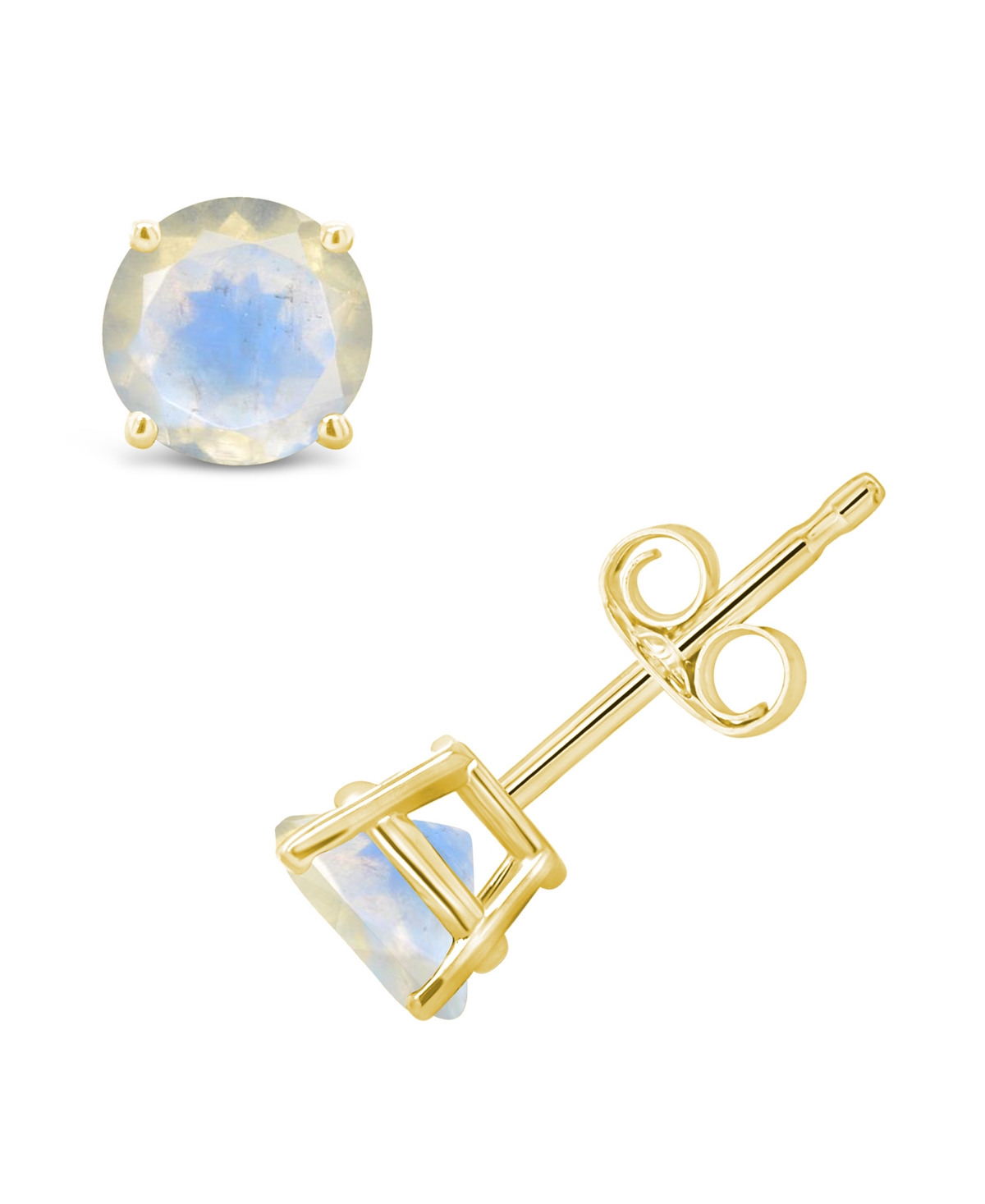 Click here for Moonstone (1-1/10 ct. t.w.) Stud Earrings in 14K W... prices