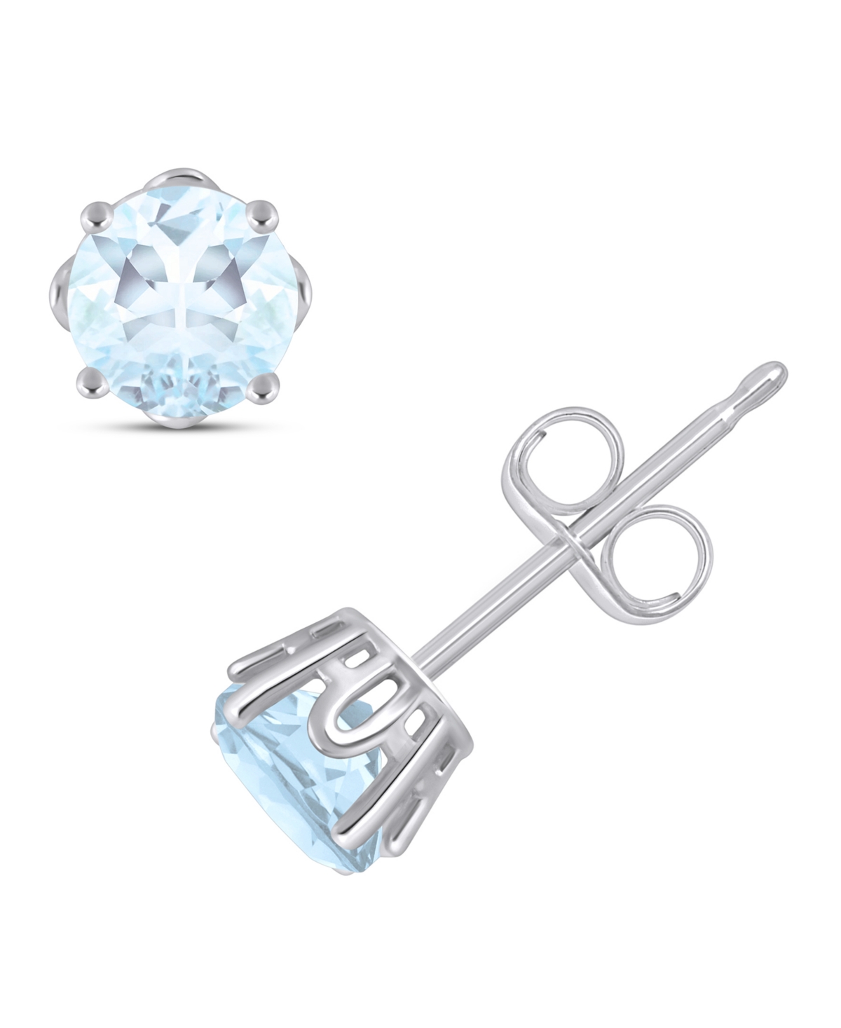 Click here for Rhodolite Garnet Stud Earrings (1-1/5 ct. t.w.) in... prices