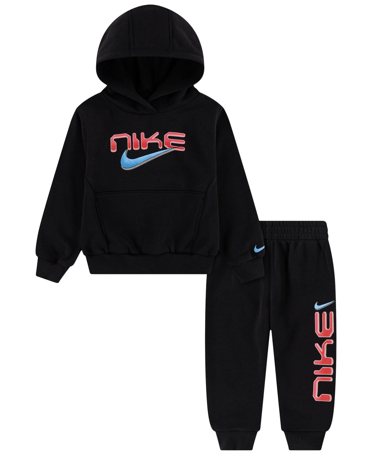 Click here for Nike Toddler Boys 2T-4T Stock Fleece Pullover Hood... prices