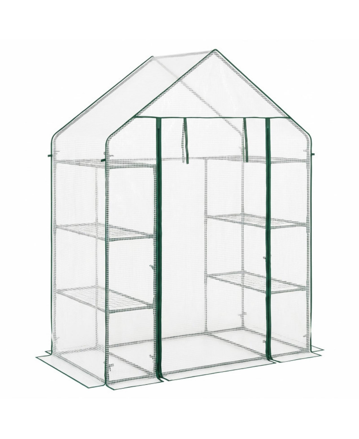 Click here for Gouun Portable Walk-In Greenhouse 3-Tier with 6 Me... prices