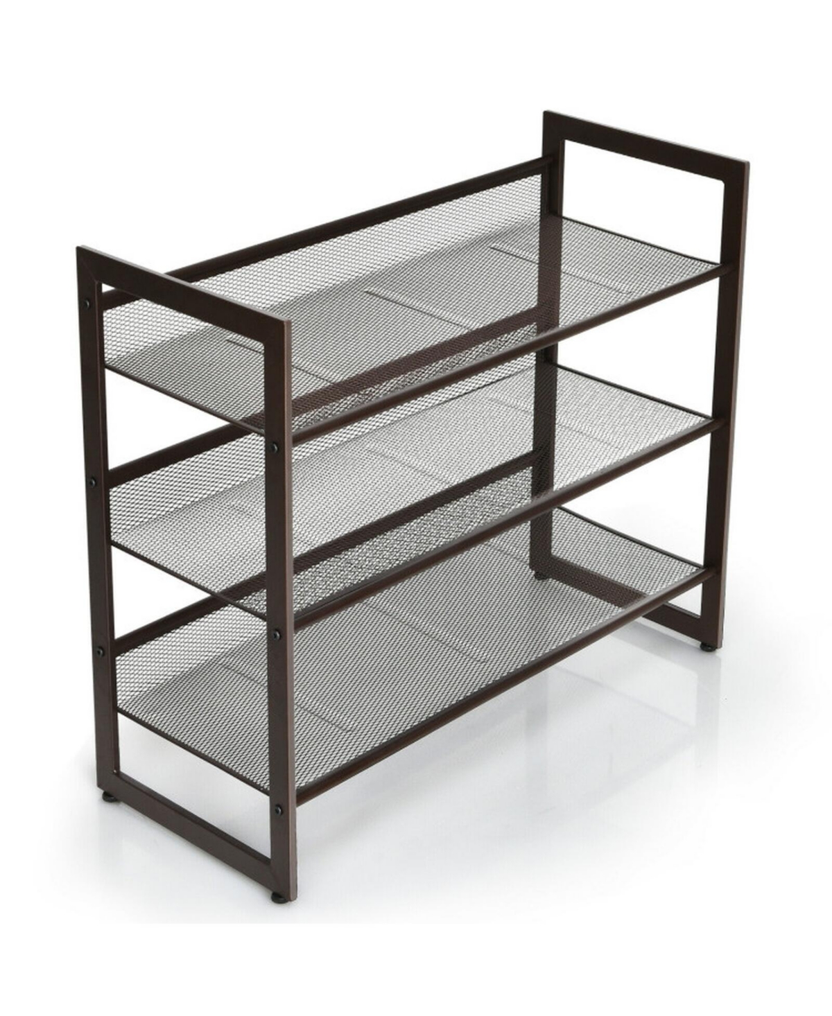 Click here for Gouun Modular Metal Shoe Rack 2 3 or 4 Tiers with... prices