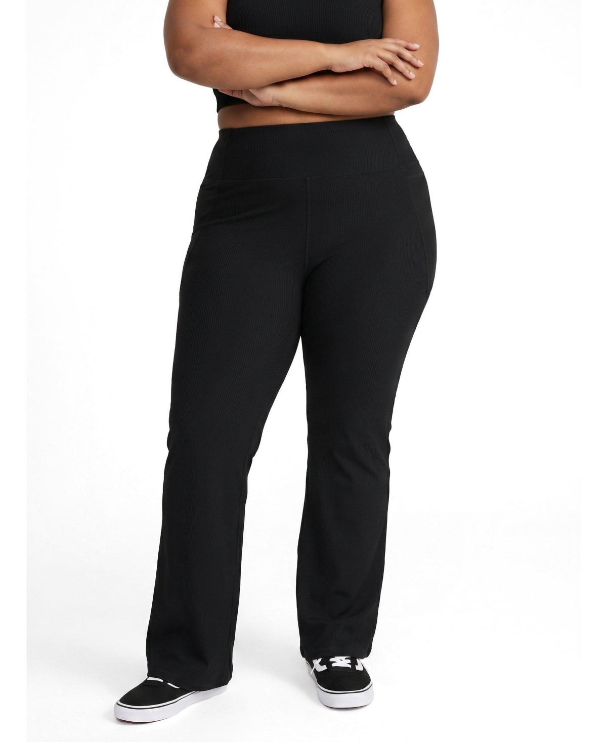 Click here for Torrid Plus Size Tru Performance Rib Active Yoga P... prices