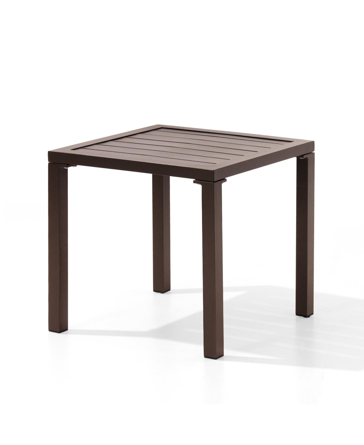 Click here for Pellebant Outdoor End Table Aluminum Square Patio... prices