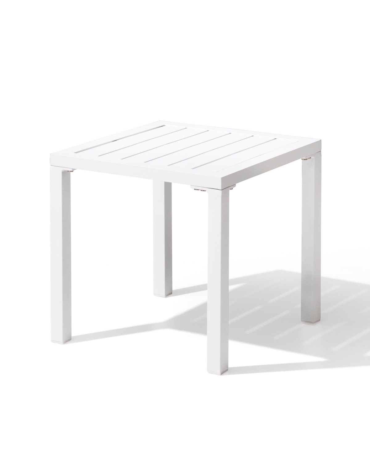 Click here for Pellebant Outdoor End Table Aluminum Square Patio... prices