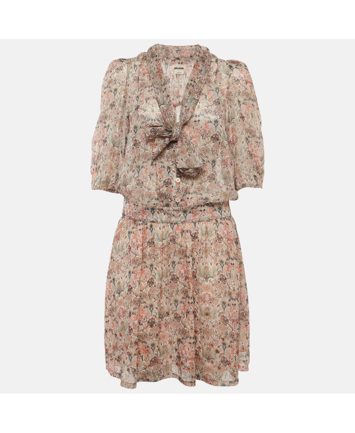 Click here for Pre-Owned Zadig & Voltaire Womens Floral Print Bow... prices