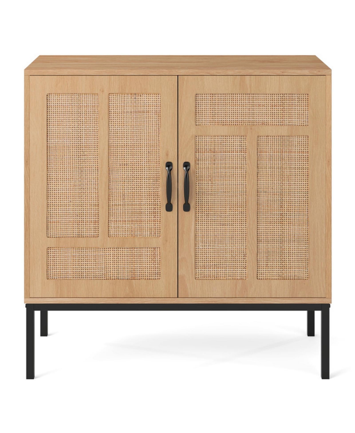 Click here for Gouun 31.5 x 32 inches Boho Rattan Storage Cabinet... prices