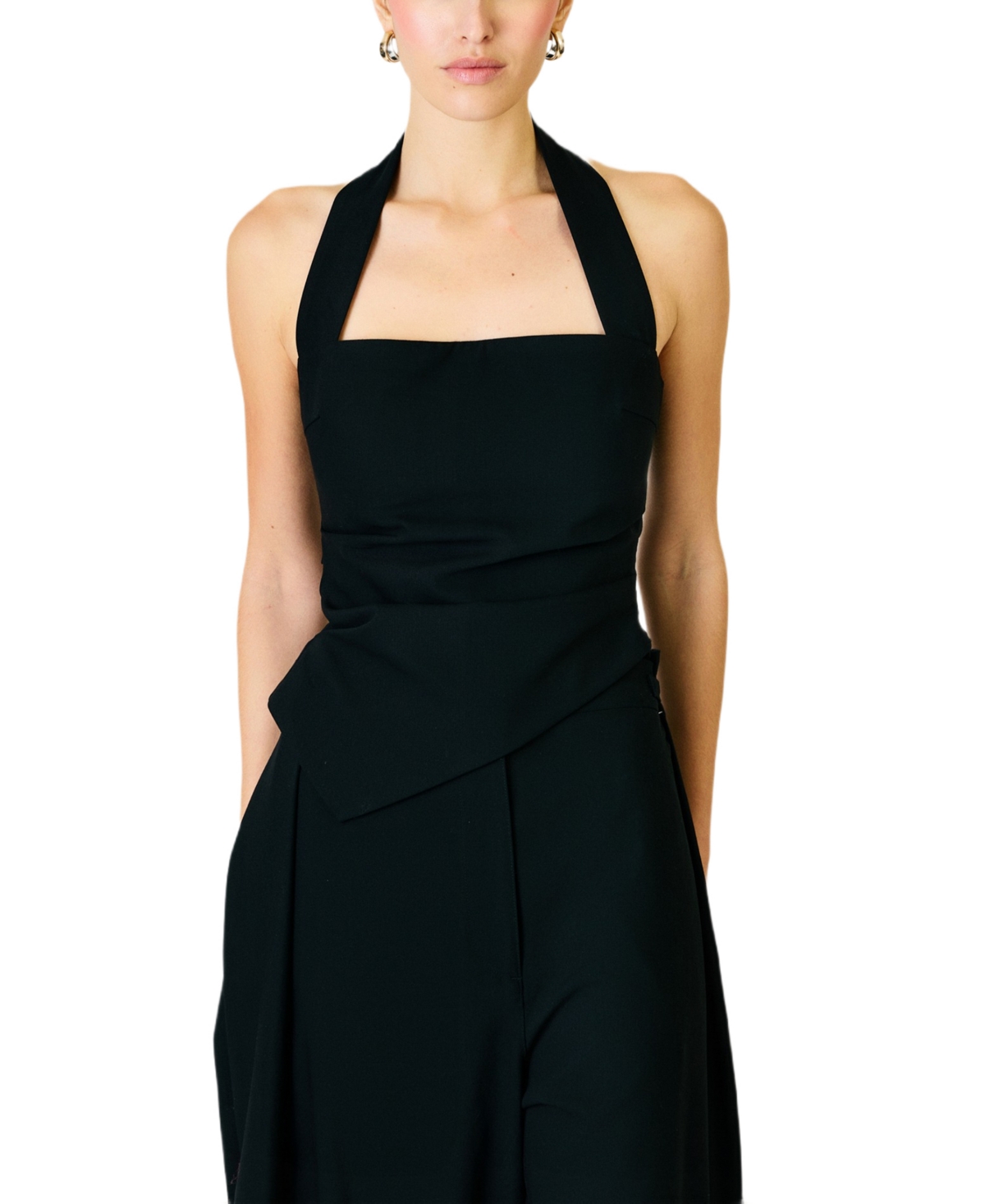 Click here for Line & Dot Womens Cosette Halter Neck Sleeveless T... prices