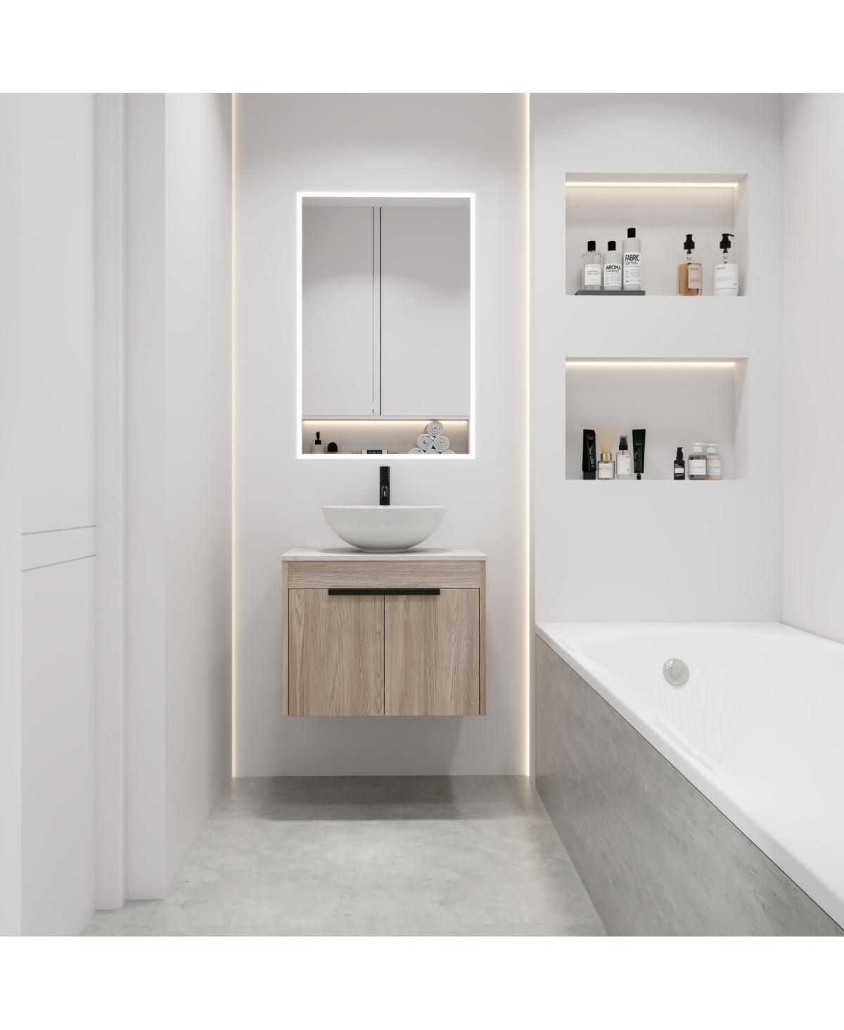 Click here for Sillysis Wall Mounted Bathroom Vanity with Ceramic... prices