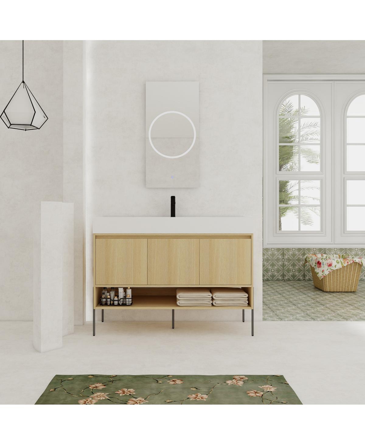 Click here for Sillysis 47 Inch Freestanding Bathroom Vanity with... prices