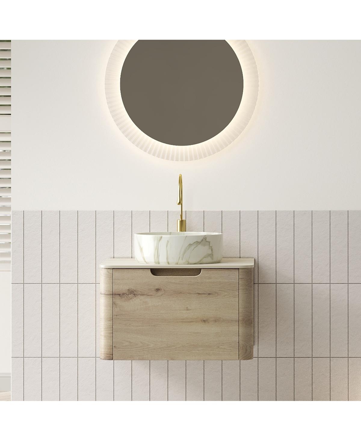 Click here for Sillysis Wall Mounted Bathroom Vanity with Ceramic... prices