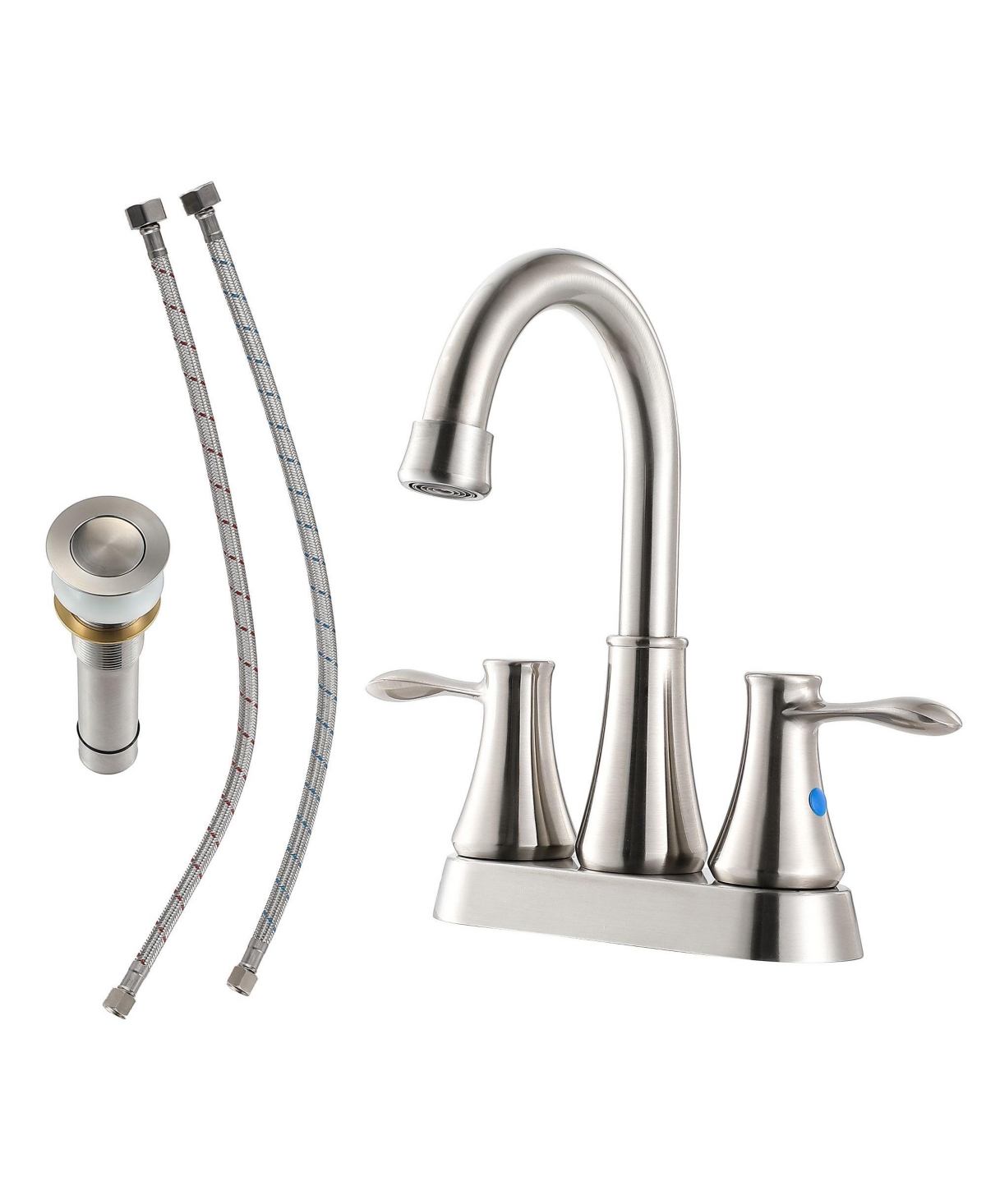Click here for Phying 4 Inch Centerset Bathroom Faucet Brushed Ni... prices