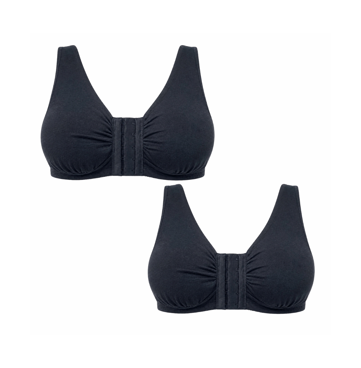 Click here for Meadow Womens Ease Cotton Front Closure Bra for Ma... prices