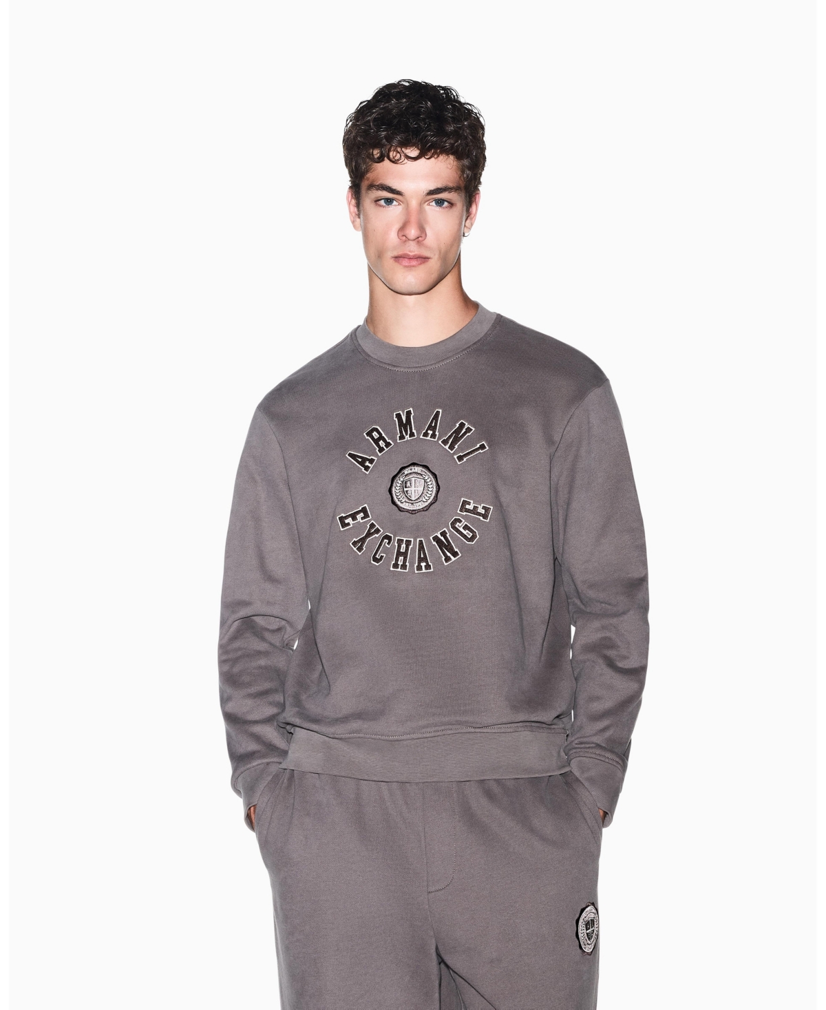 Click here for A|X Armani Exchange Mens Crossover Crewneck Sweats... prices