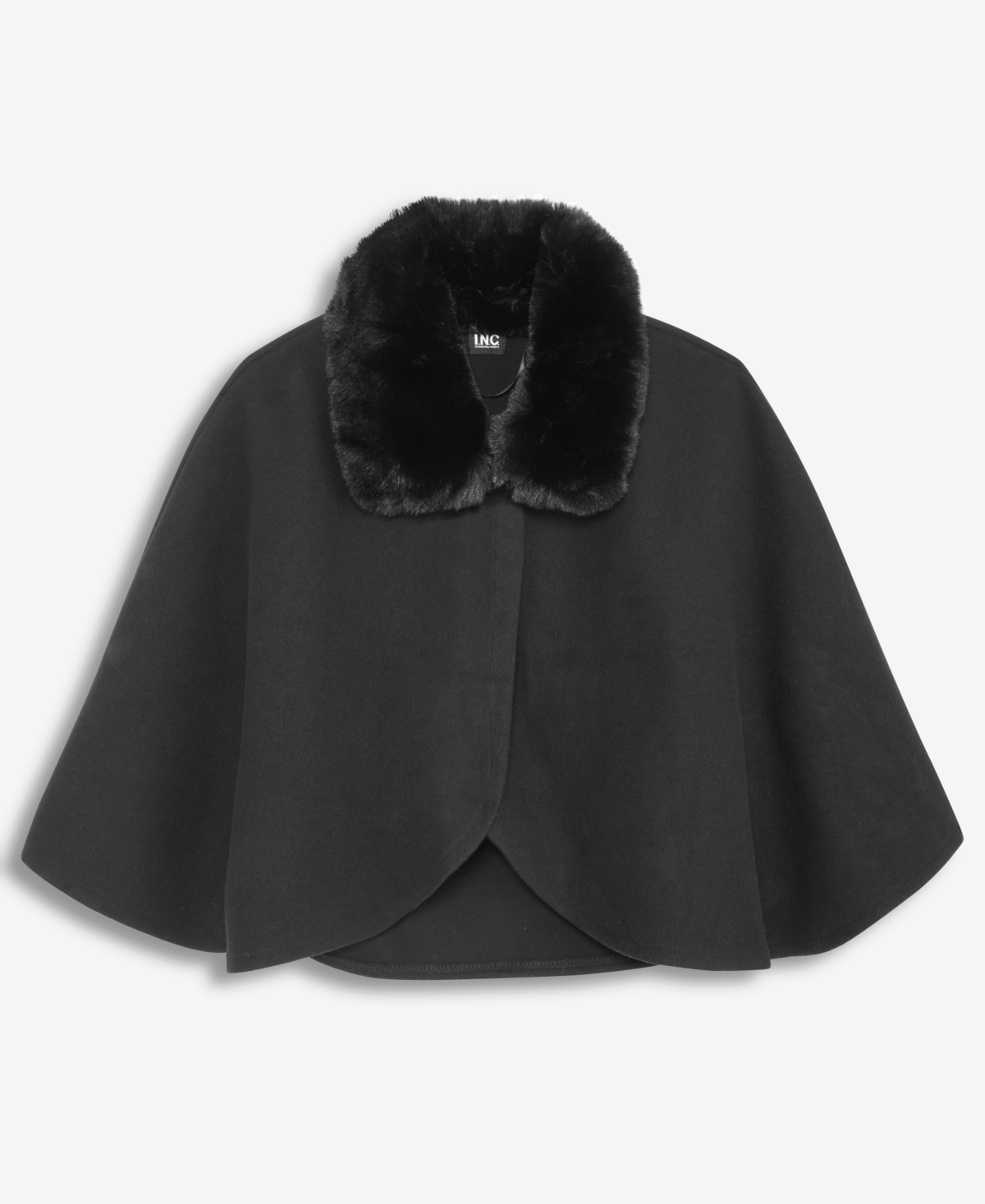 Click here for I.n.c. International Concepts Womens Faux-Fur-Coll... prices
