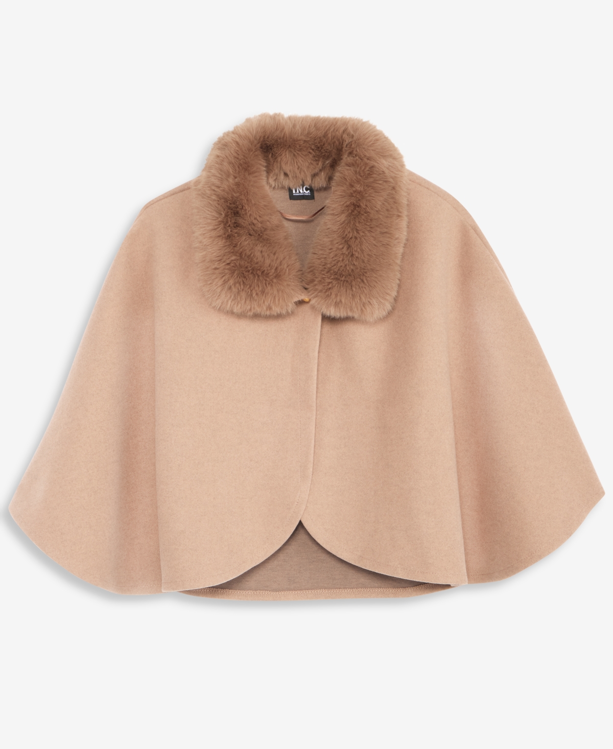 Click here for I.n.c. International Concepts Womens Faux-Fur-Coll... prices