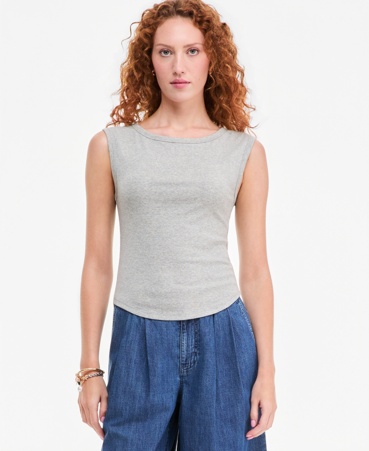 Click here for On 34th Womens Boat-Neck Ribbed Tank  Macys Exclus... prices
