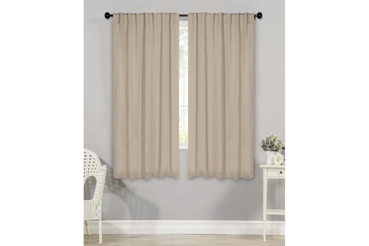 Click here for Superior Solid Machine Washable Room Darkening Bla... prices