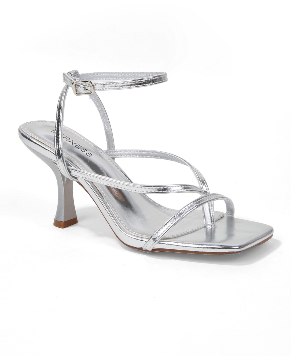 Click here for Berness Womens Nalani Strappy Ankle Strap Heeled T... prices