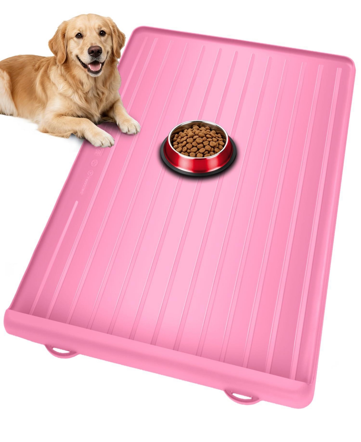 Click here for Aronkl Large Waterproof Pet Feeding Mat with Colle... prices
