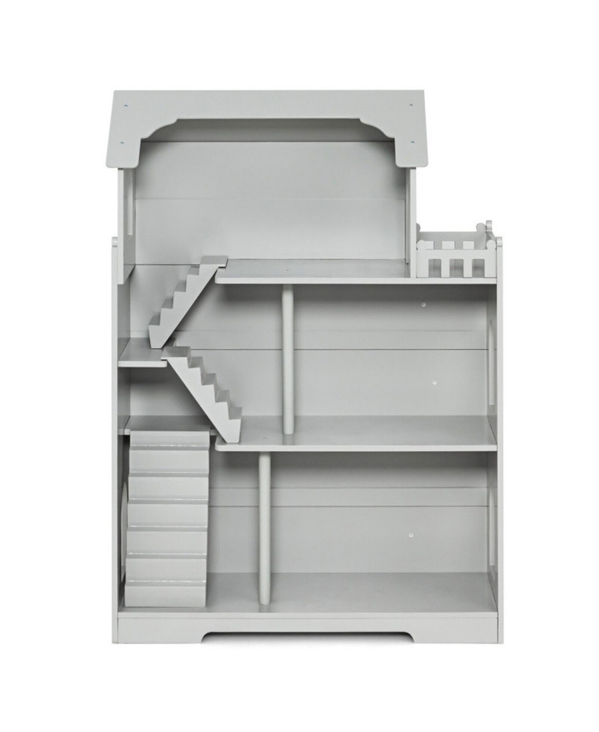 Click here for Gouun Kids Dollhouse Bookshelf Anti-Tip Wooden Sto... prices