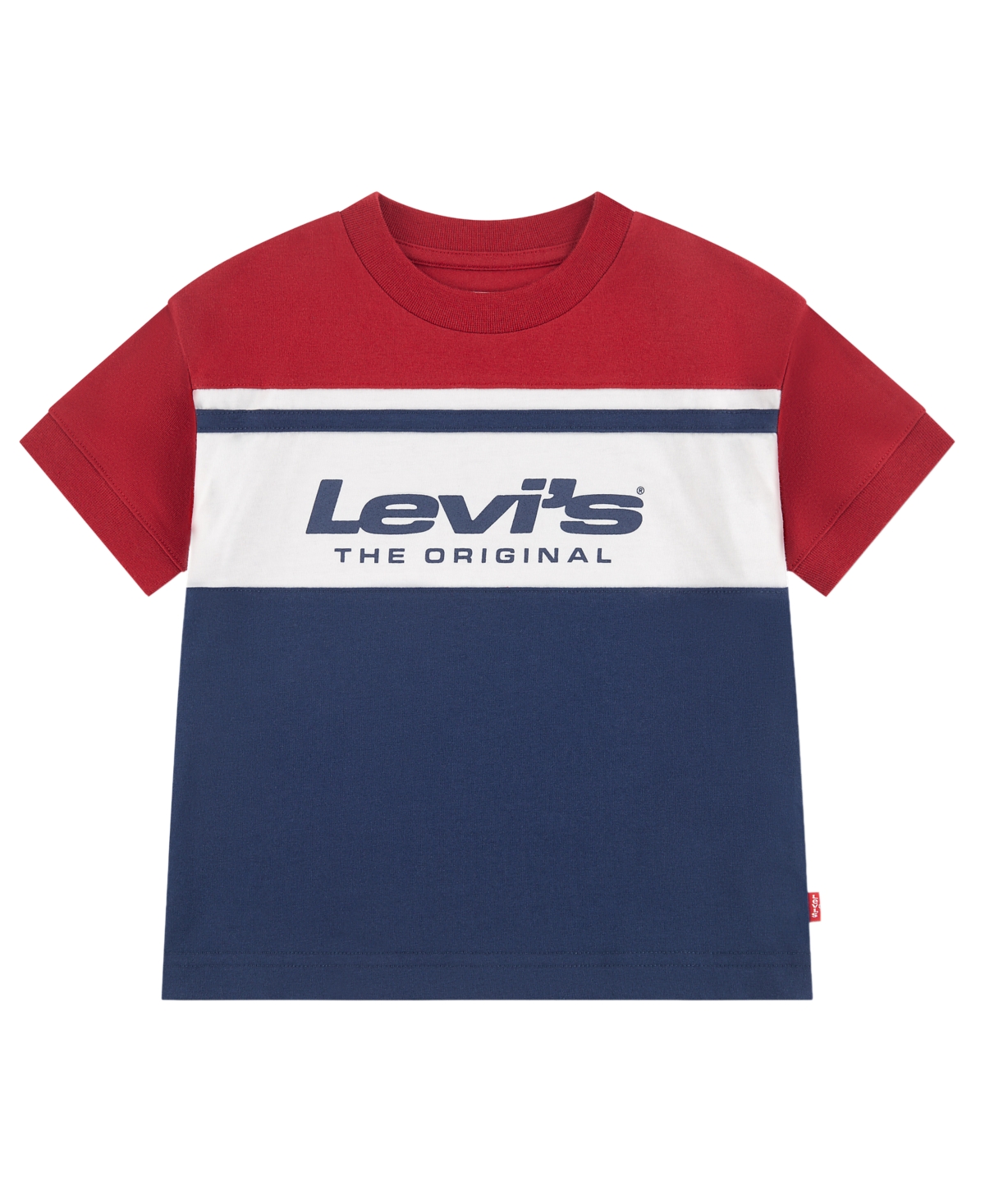 Click here for Levis Boys 8-20 Downtown Color-Block T-Shirt - Emb... prices