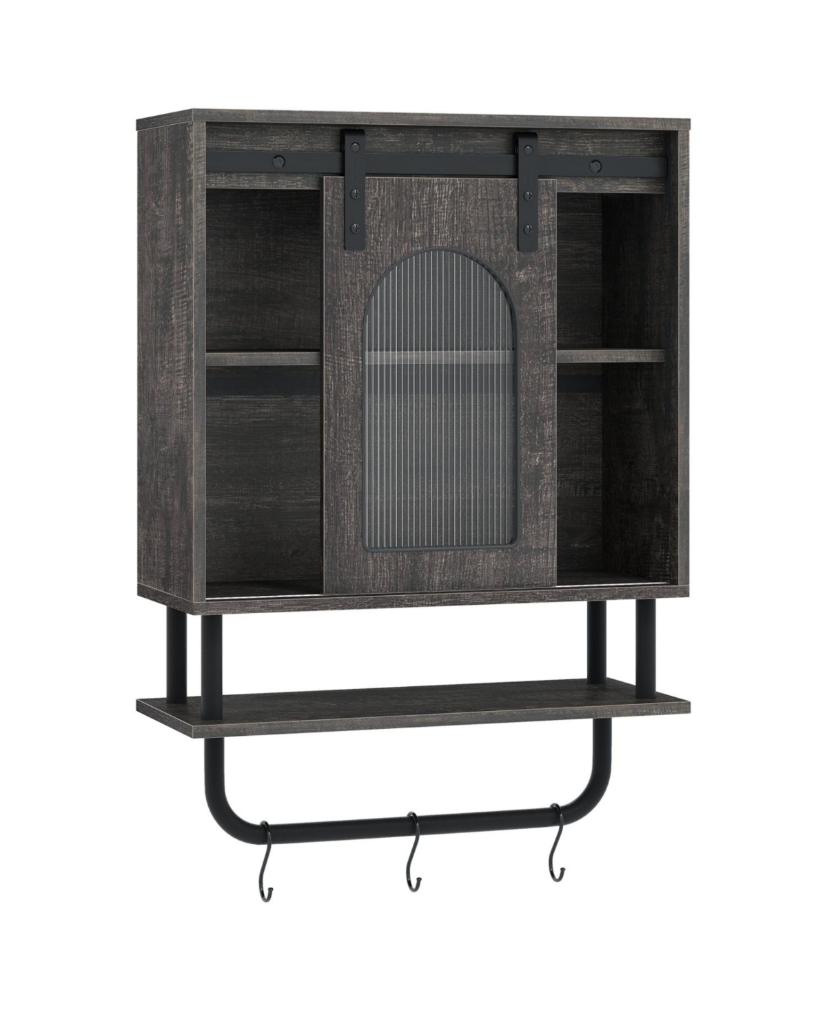 Click here for Volenca Bathroom Wall Cabinet with Sliding Barn Do... prices