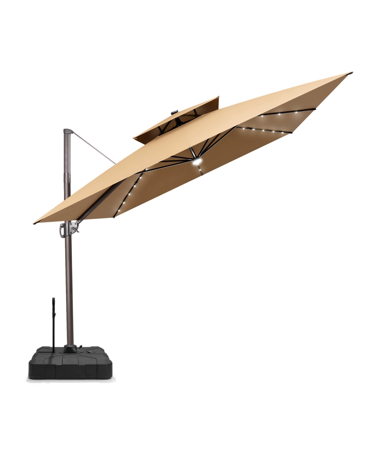 Click here for Pellebant Outdoor Patio 11x11Feet Aluminum Double... prices